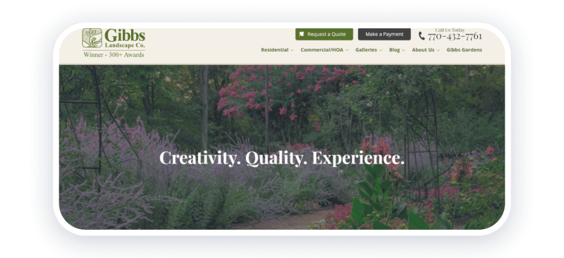 15 Best Landscaping Websites to Gather Inspiration - Weblium Blog