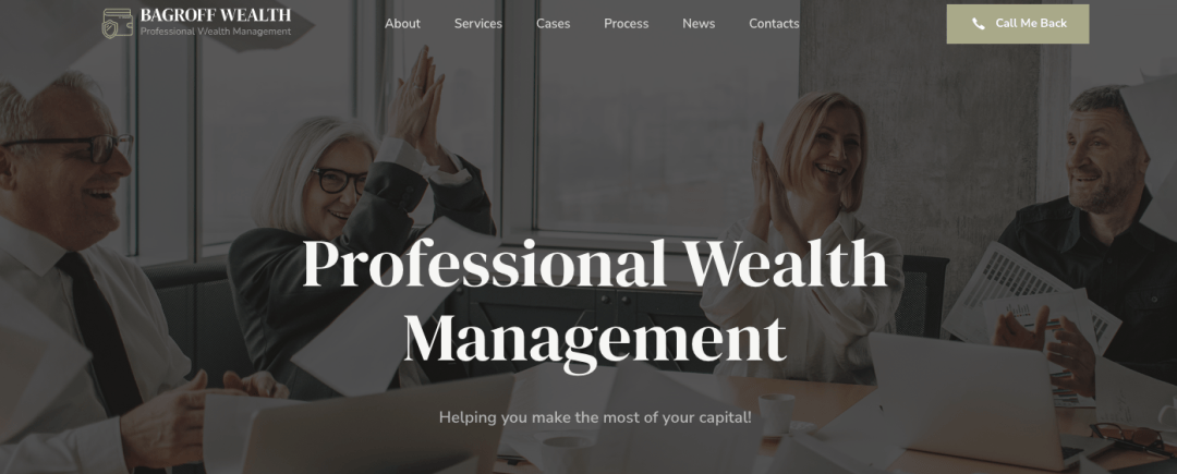 10+ Best Financial Advisor Websites in 2024 - Weblium Blog