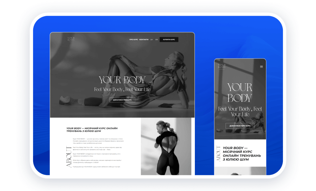 How does Weblium help website designer Evgeniya create websites ...