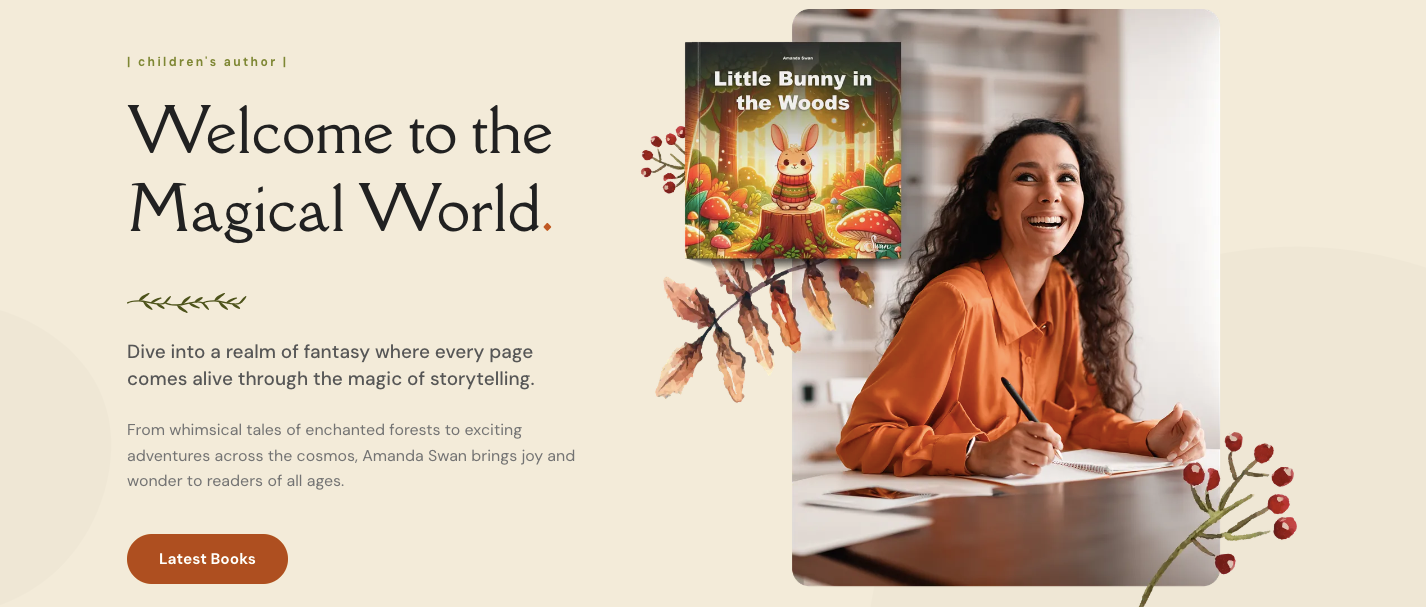 10 Great Writer Website Examples in 2025 - Weblium Blog