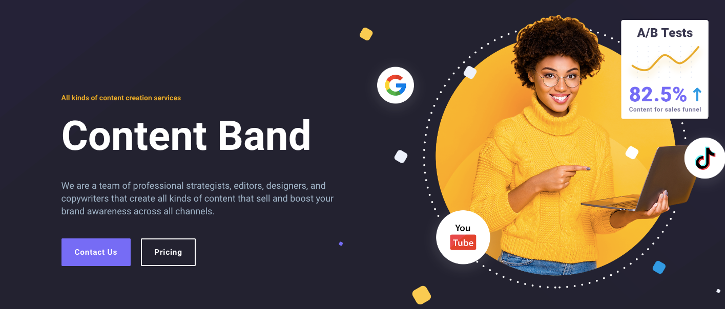 20+ Best Modern Website Design Examples in 2025 - Weblium Blog