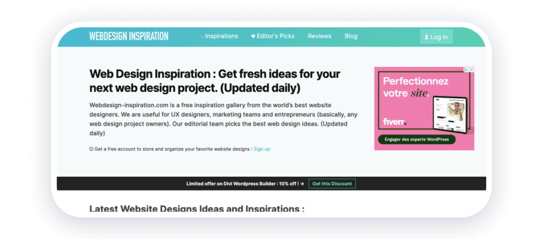 Where to Find Inspiration for Website Creation? TOP 20 Resources ...