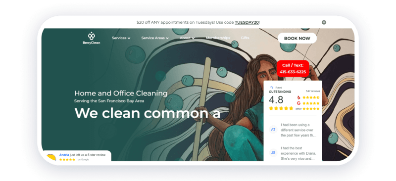 The Best Cleaning Websites to Find Inspiration - Weblium Blog