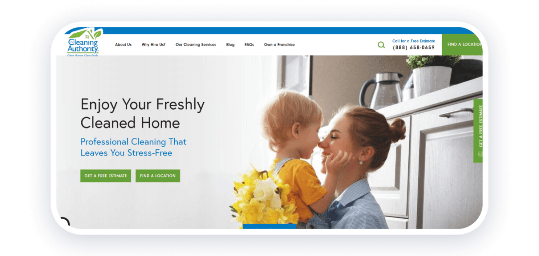 The Best Cleaning Websites to Find Inspiration - Weblium Blog