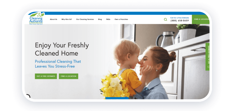 The Best Cleaning Websites to Find Inspiration - Weblium Blog