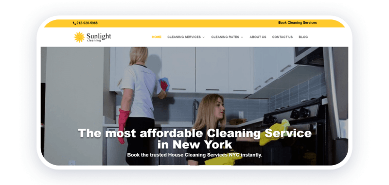 The Best Cleaning Websites to Find Inspiration - Weblium Blog