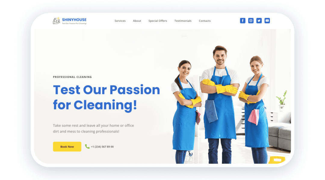 The Best Cleaning Websites to Find Inspiration - Weblium Blog
