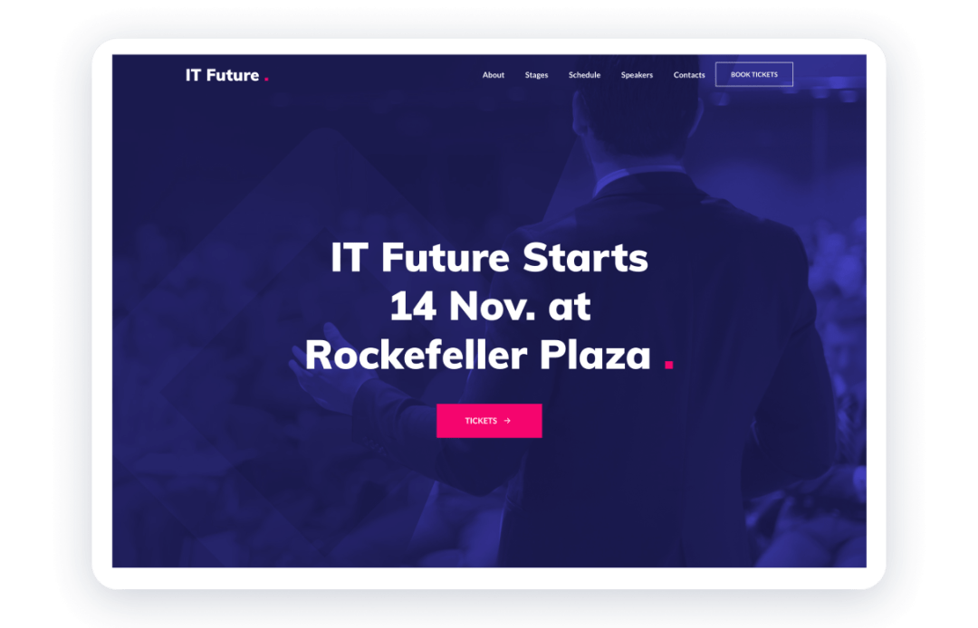 Best Conference Websites: Inspiring Examples in 2025 | Weblium