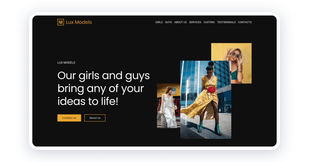 Best Model Portfolio Examples in 2025 | Weblium