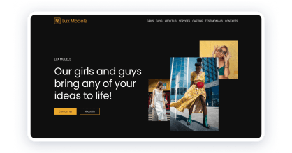 Best Model Portfolio Examples in 2025 | Weblium