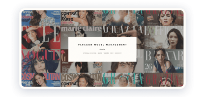 Best Model Portfolio Examples in 2025 | Weblium