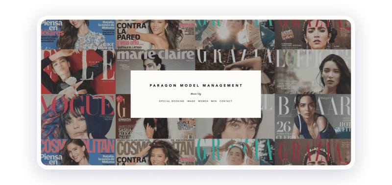 Best Model Portfolio Examples in 2025 | Weblium