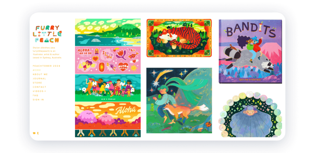 Best Art Portfolio Examples In 2025 | Weblium