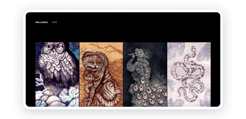 Best Art Portfolio Examples In 2025 | Weblium