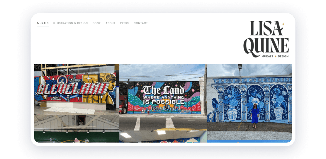 Best Art Portfolio Examples In 2025 | Weblium