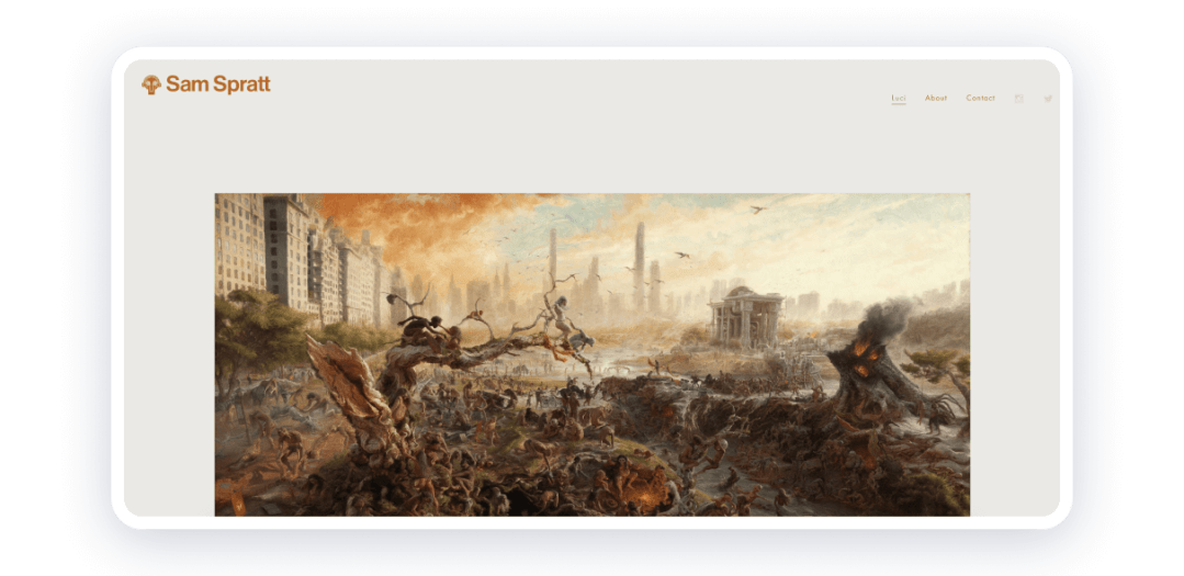 Best Art Portfolio Examples In 2025 | Weblium