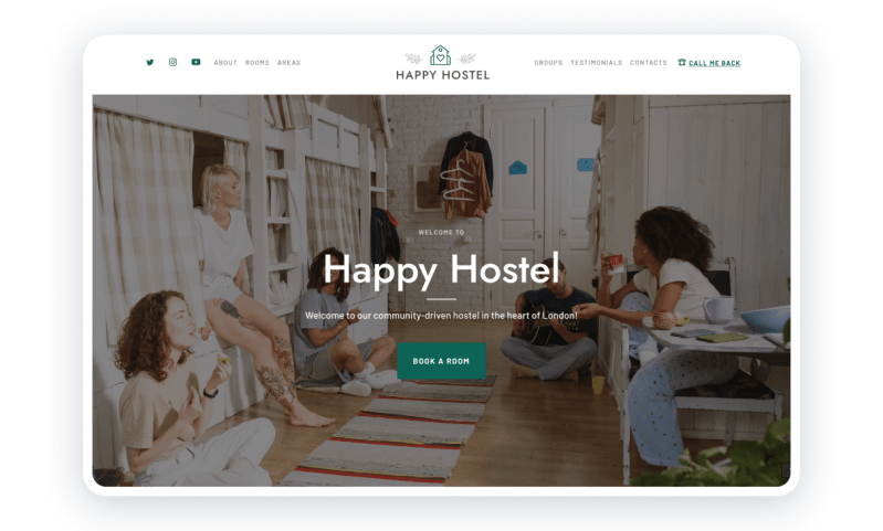 20 Impressive Hotel Website Examples | Weblium - Weblium Blog