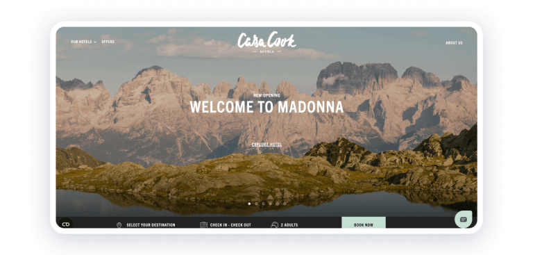 20 Impressive Hotel Website Examples | Weblium - Weblium Blog