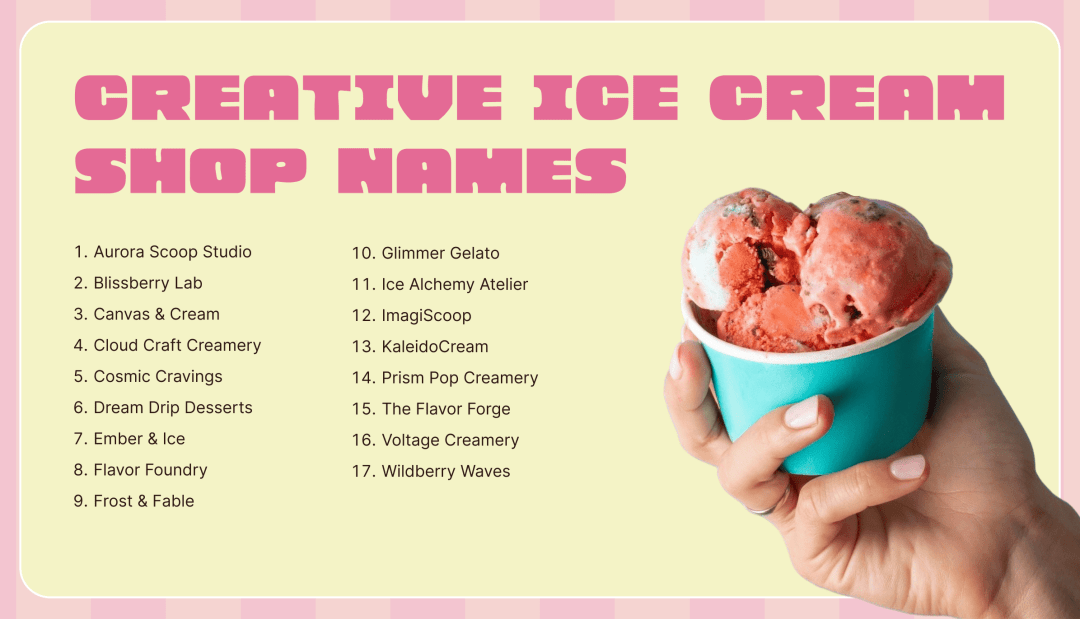 300+ Ice Cream Shop Names and Quick Tips to Get Started - Weblium Blog